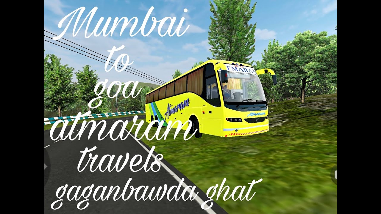 atmaram travels ll gaganbawda ghat ll full traffic bus riding ll - YouTube