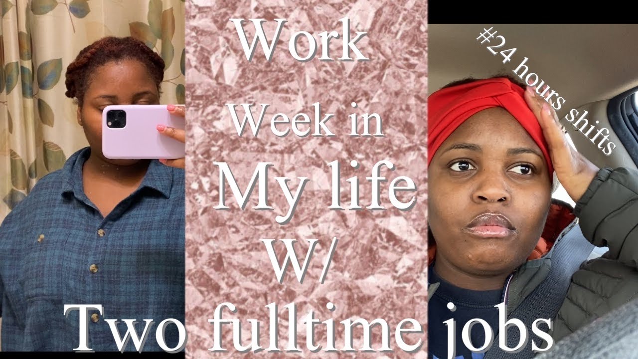 WORK WEEK IN MY LIFE|TWO FULL-TIME JOBS|NaturallyRose - YouTube