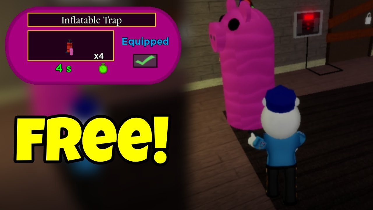 HOW TO GET THE INFLATABLE TRAP IN PIGGY (Roblox) - YouTube