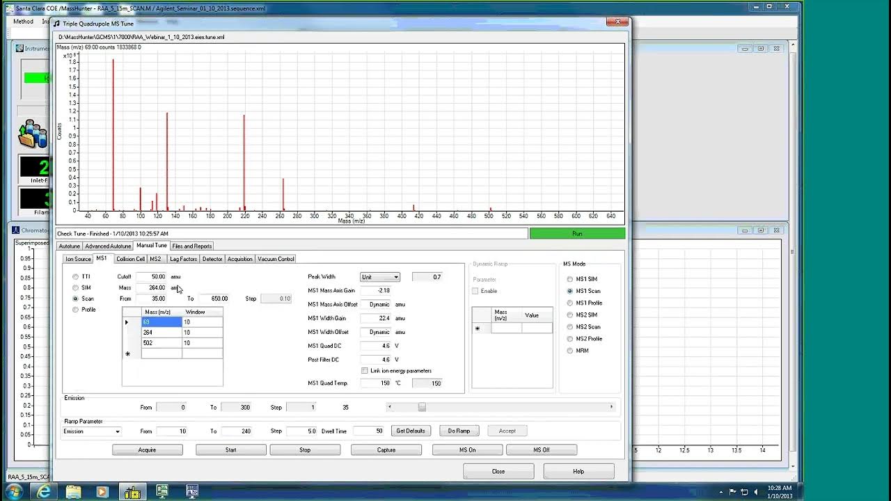 Creating a Method in MassHunter MSD Part3 - YouTube