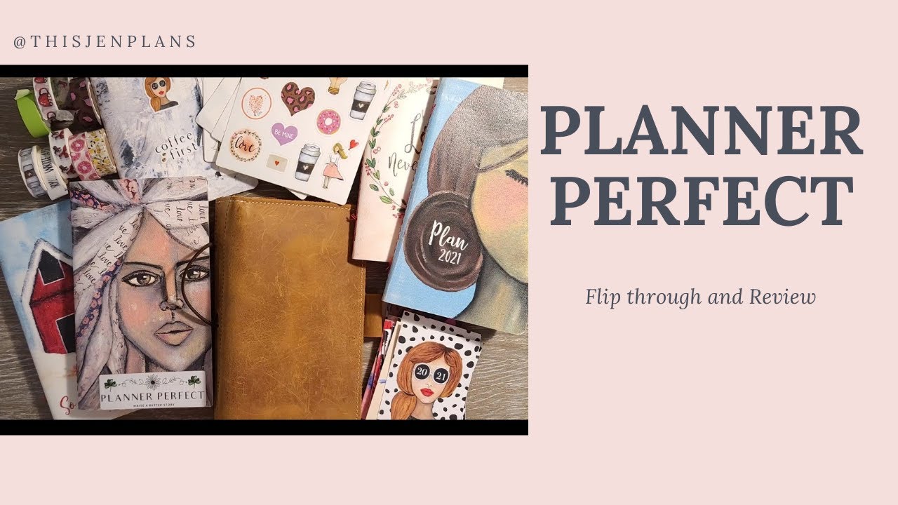 Planner Perfect ll Flip and Review - YouTube
