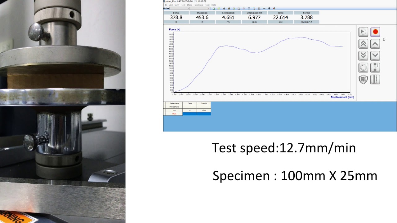 ECT, Edge Crush Strength 瓦楞紙板- 邊壓強度 - YouTube