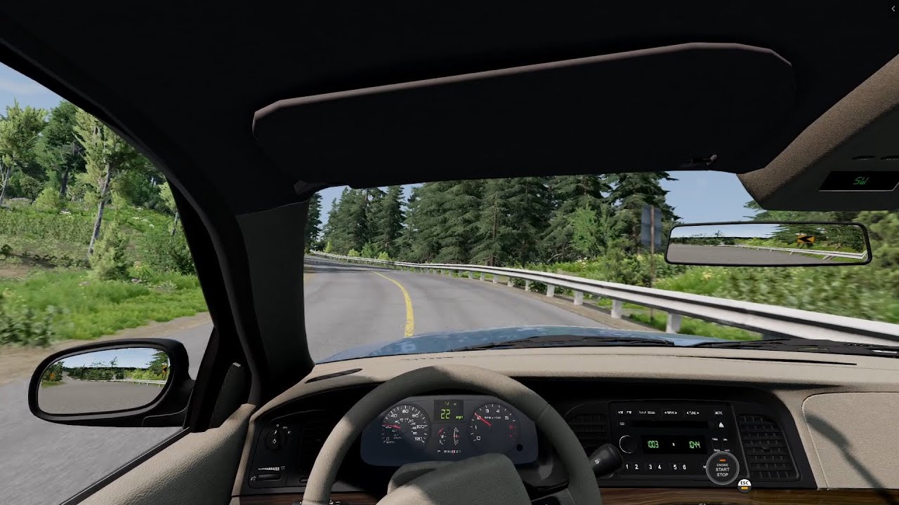 BeamNG.drive - Ford Crown Victoria LX Test Drive [FHD, 1080P 60FPS ...
