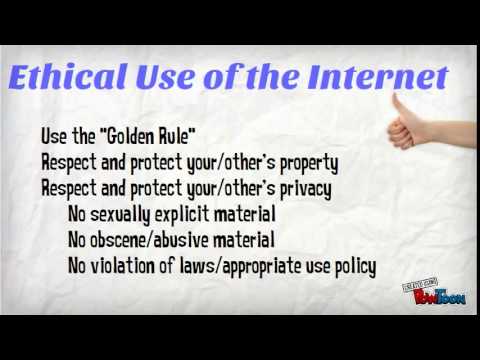 Safe & Ethical Use of Technology - YouTube