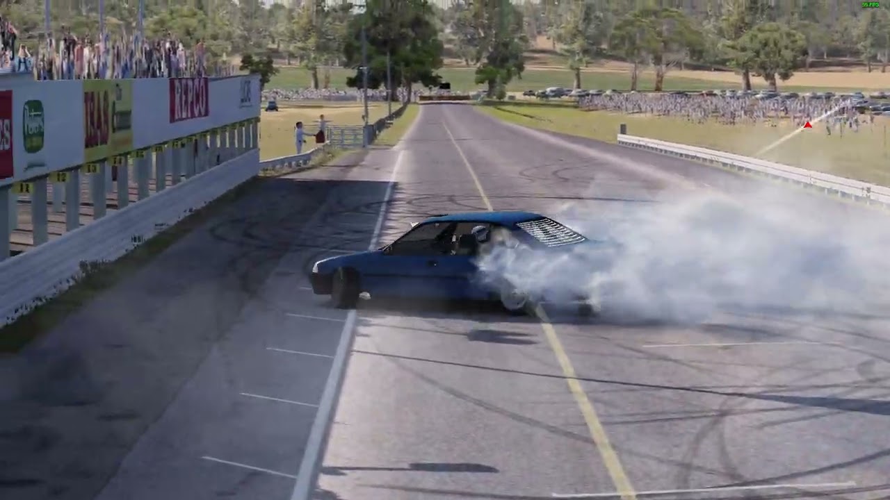 Assetto Corsa Vn Commodore Skid - YouTube