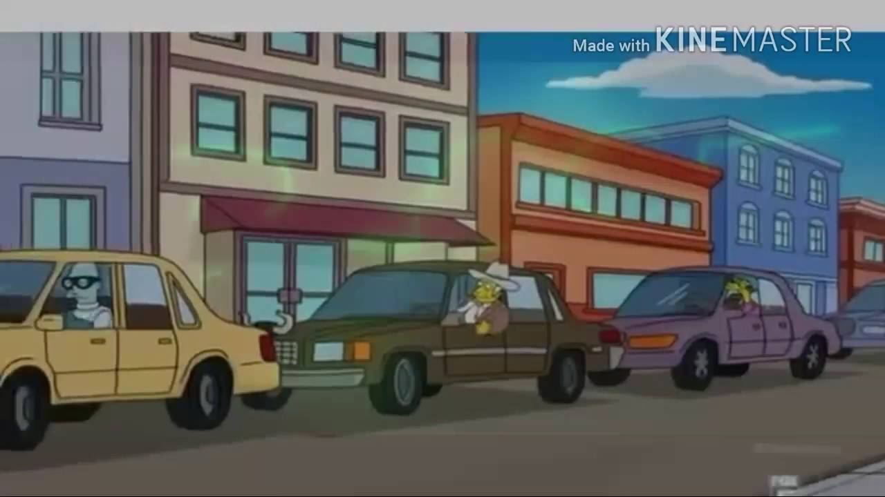 Family Guy - Simpsons Crossover - CarWash Scene "My MilkShake Brings ...