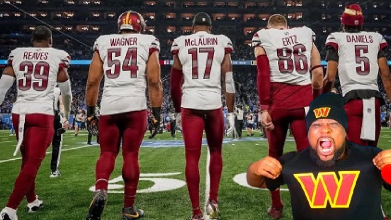 THE COMMANDERS SLAYED THE LIONS!!! - YouTube