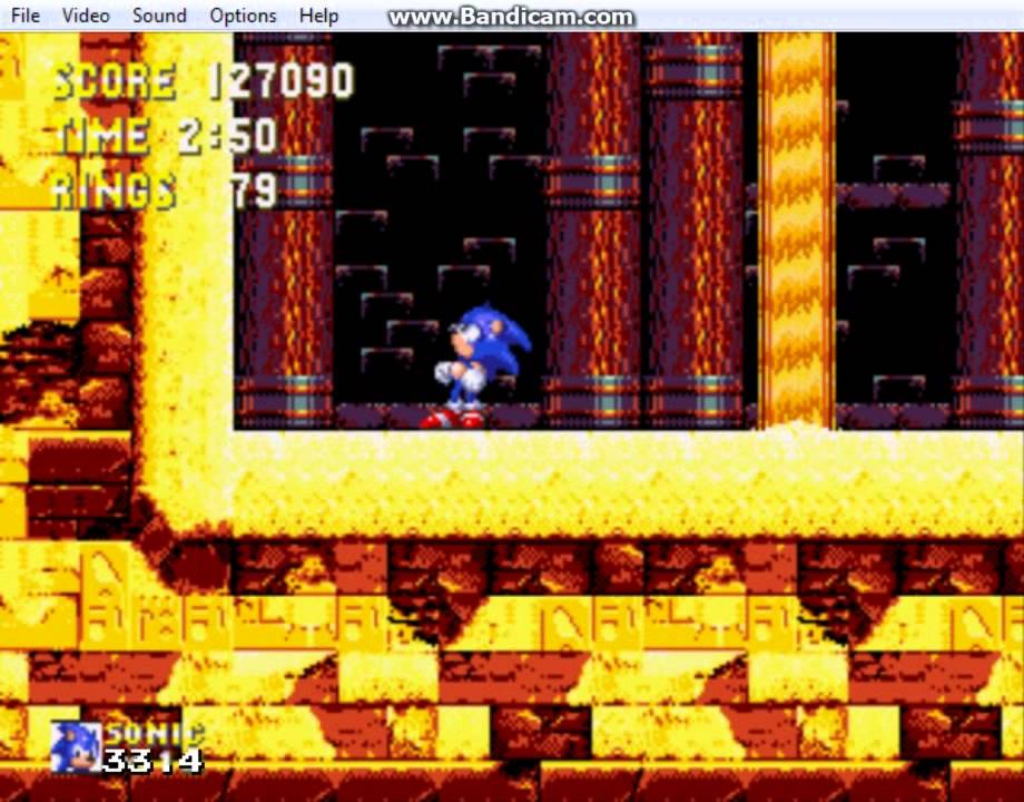 Let's play Sonic & Knuckles part 12 - Maze except it's not a maze ...