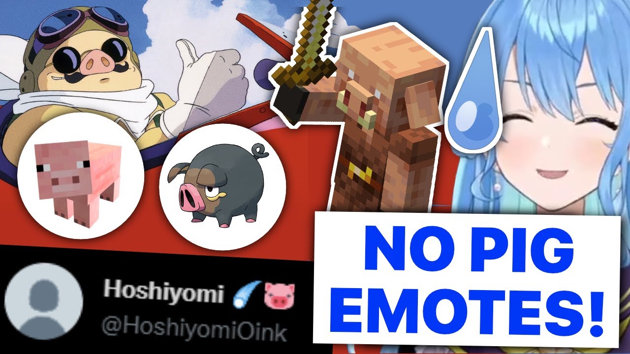 Hoshiyomi Were Pigs All Along? (Hoshimachi Suisei & Sakura Miko ...