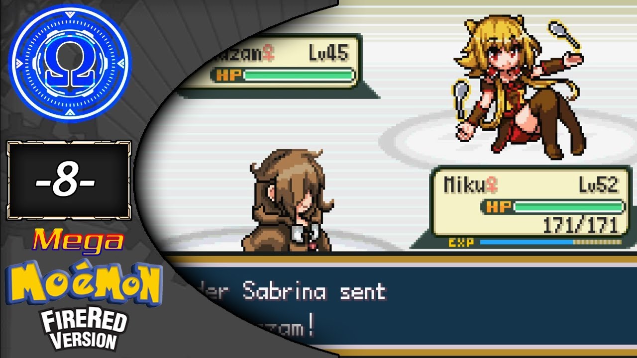 [GBA] Mega Moemon Fire Red -8- - YouTube