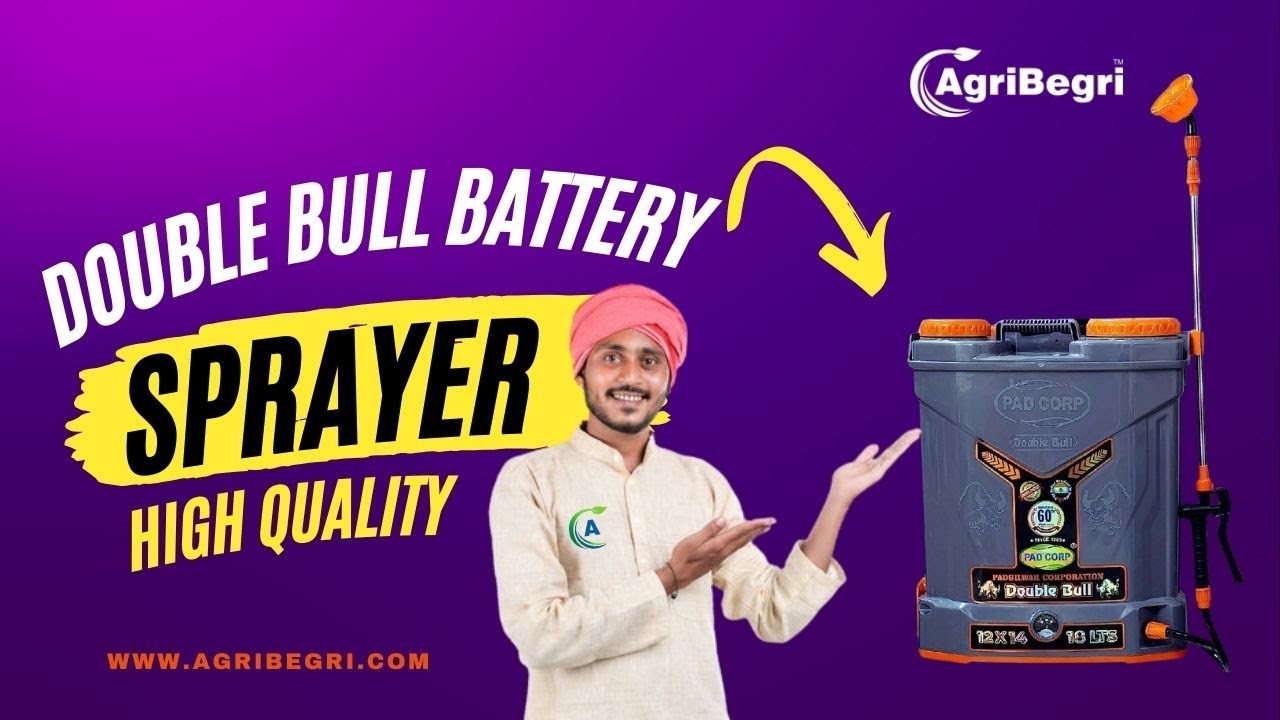 Pad Corp Double Bull Battery Operated Sprayer Pump - YouTube