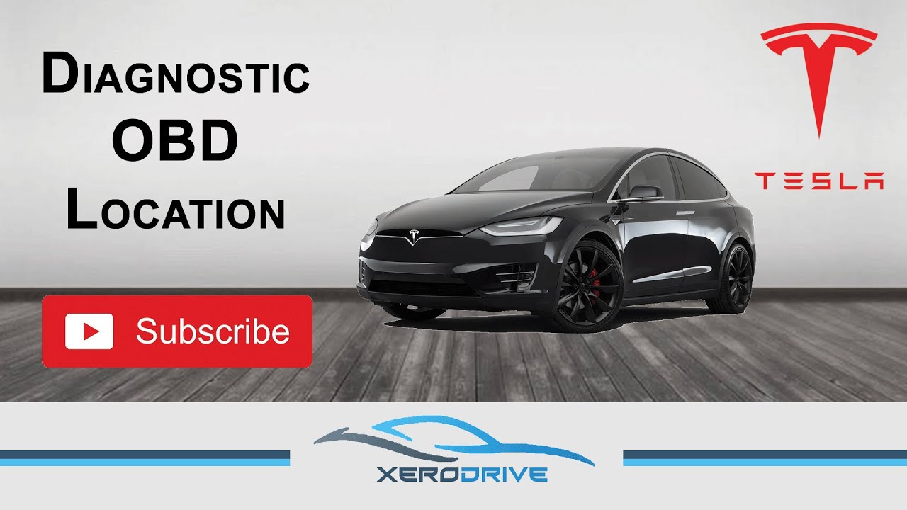 2015-2020 Telsa Model X | Diagnostic Socket Port | OBD Location ...