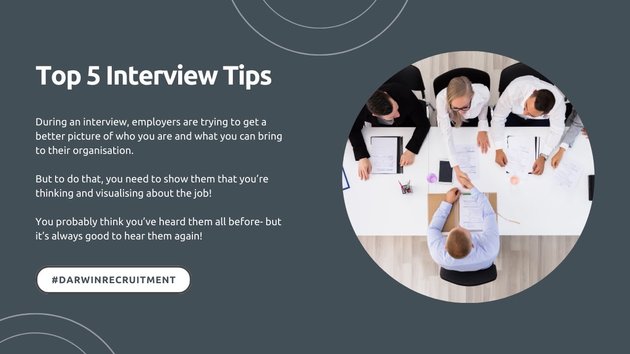 Top Five Interview Tips - YouTube