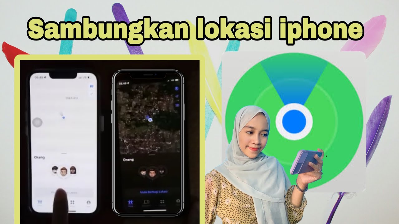 Cara Menyambungkan lokasi iphone || Menyambungkan lokasi selamanya ...