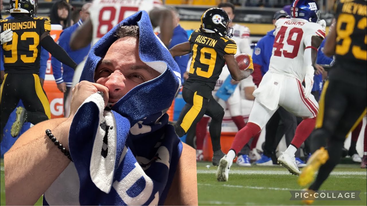 Giants Fall to Steelers in Primetime…Again! | Giants Fan Reaction - YouTube