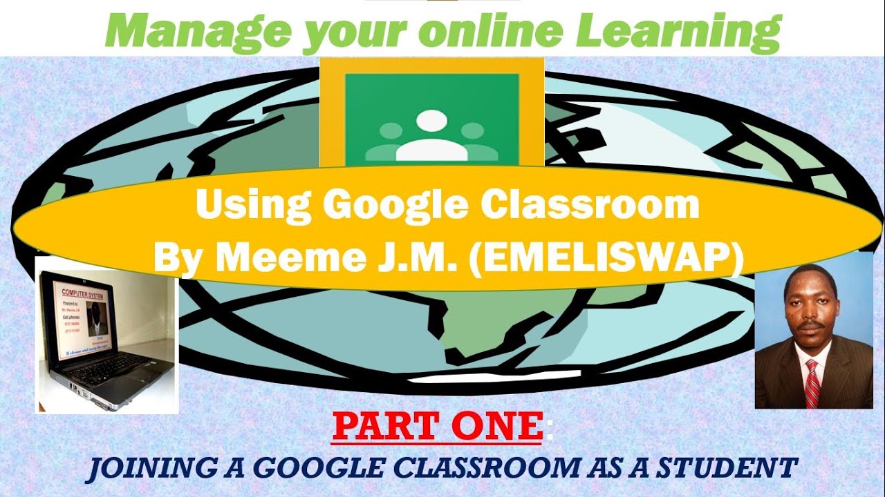 Joining Google Classroom as a Student - YouTube