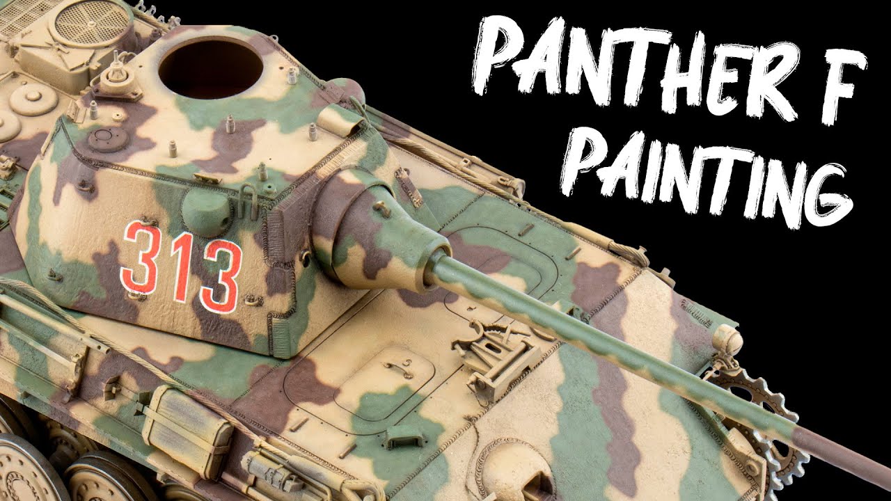 How to paint Panther F | RFM Panther F 1/35 (5045) - YouTube