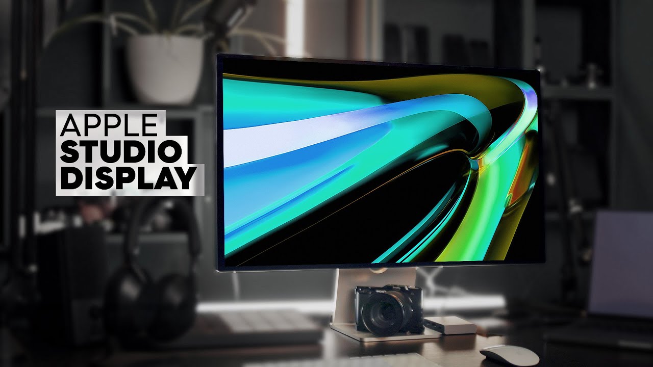 A must have for Content Creators? The Apple Studio Display. - YouTube