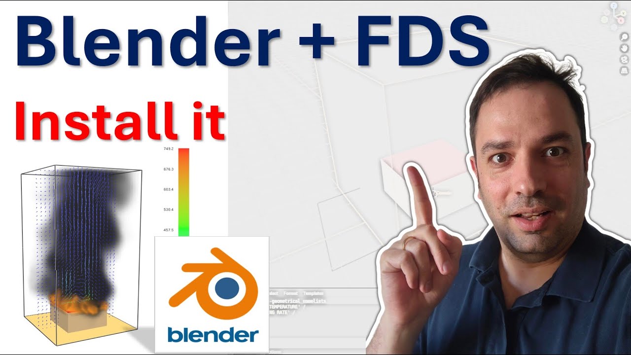 BFDS = Blender + FDS - Installation and Quick Overview - YouTube