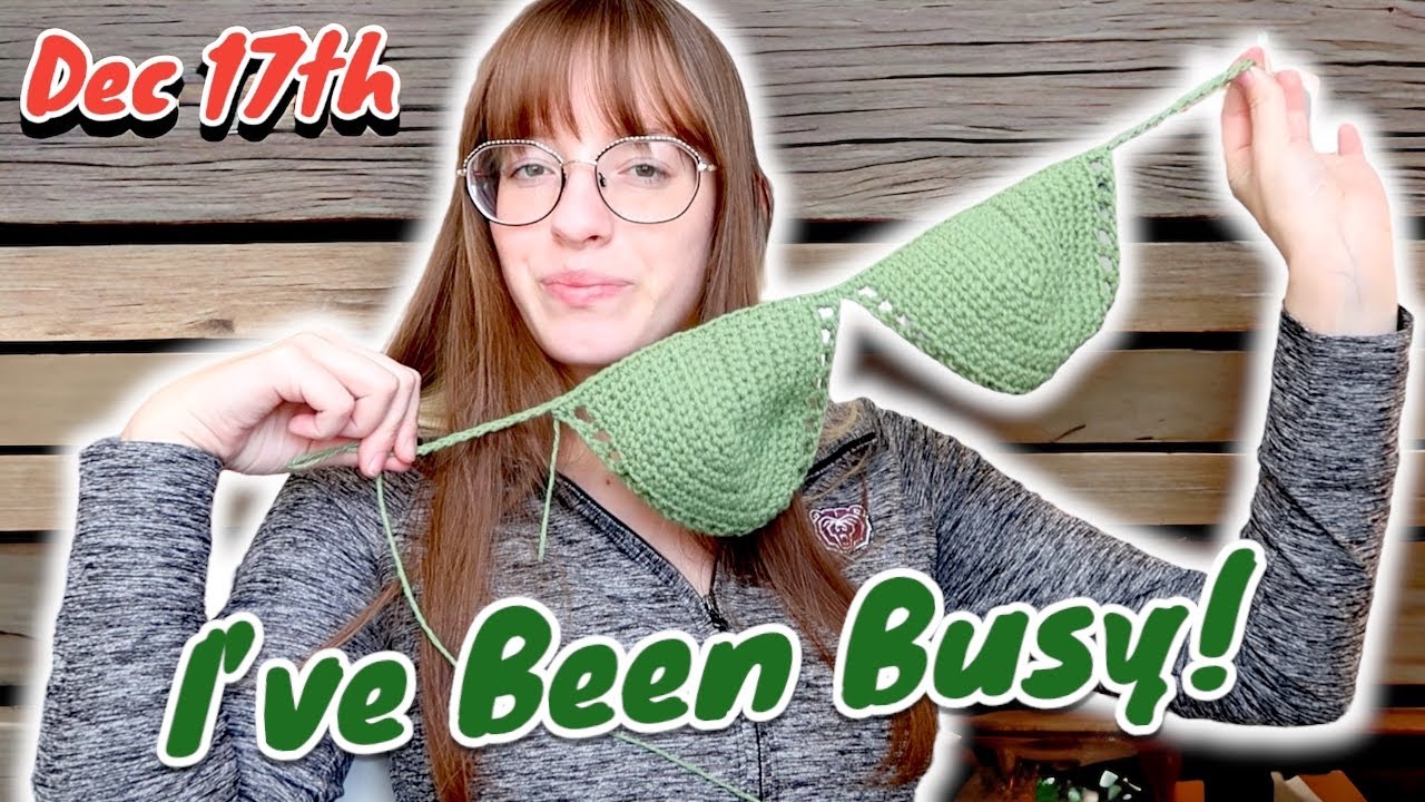 Crocheting and Planning | Crochet Christmas Vlog | Passioknit Kelsie ...
