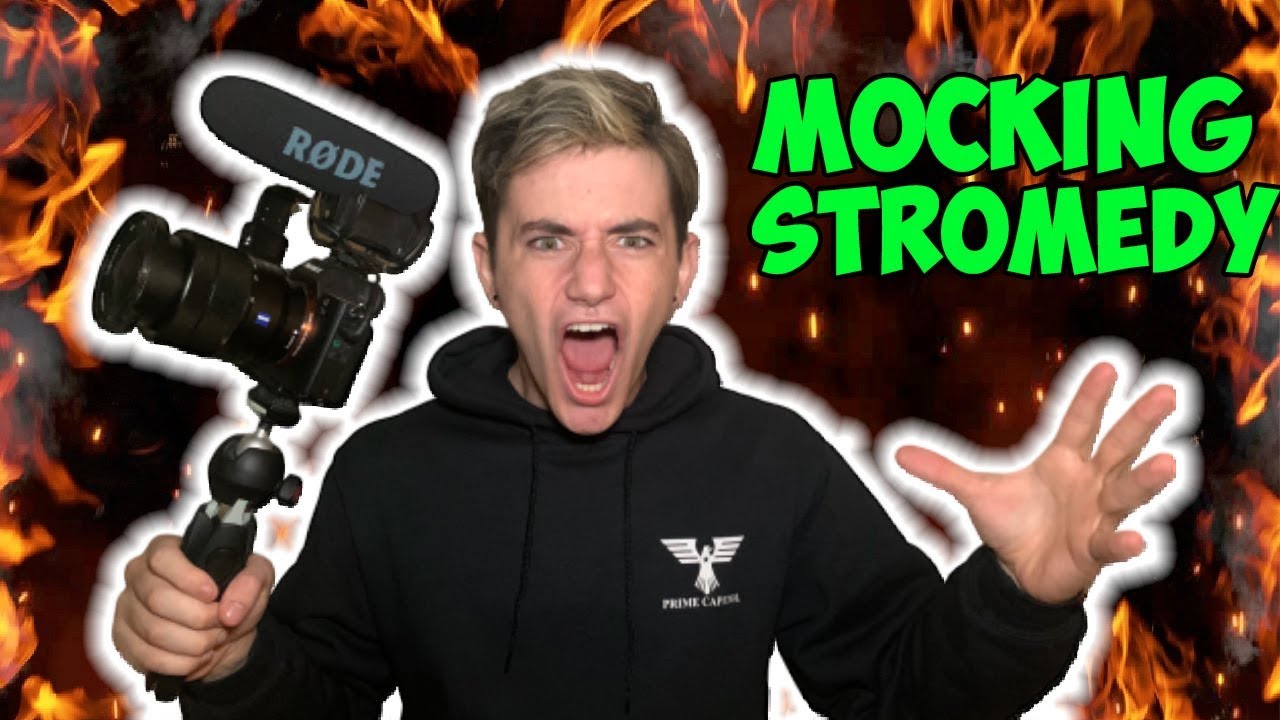 MOCKING STROMEDY WHILE HE TRIES TO FILM (HILARIOUS) - YouTube