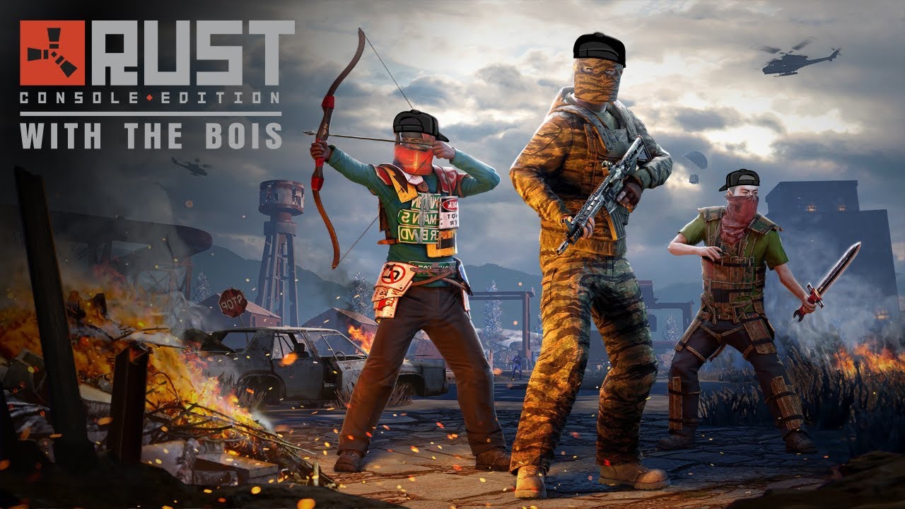 Lets Play Rust Console Edition | A Fresh Wipe PVP - YouTube