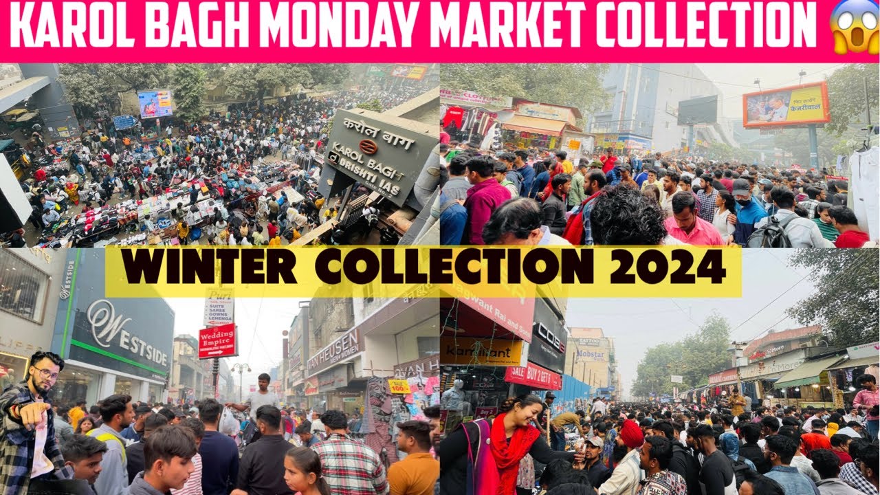 Karol Bagh Monday Market Winter Collection 😱 | Karol Bagh Monday Market ...