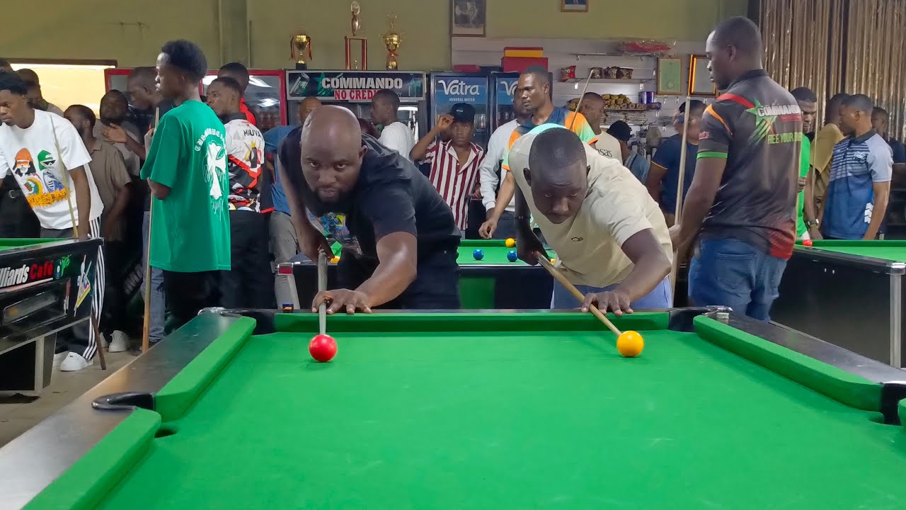 ROYD KABWE VS CAESAR CHANDIGA. BILLIARDS CAFE ANNUAL CLASSIC, RACE TO 9 ...