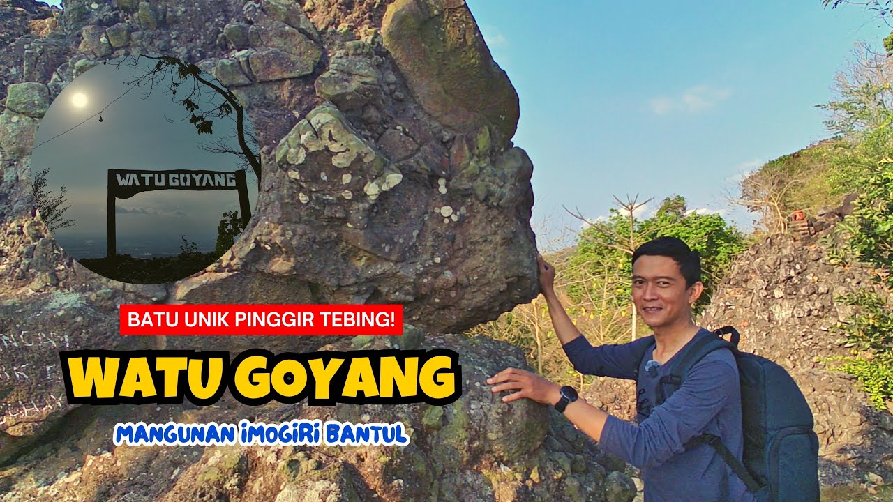 ADA BATU BISA GOYANG ⁉️ Desa Wisata WATU GOYANG Mangunan Yogyakarta ...