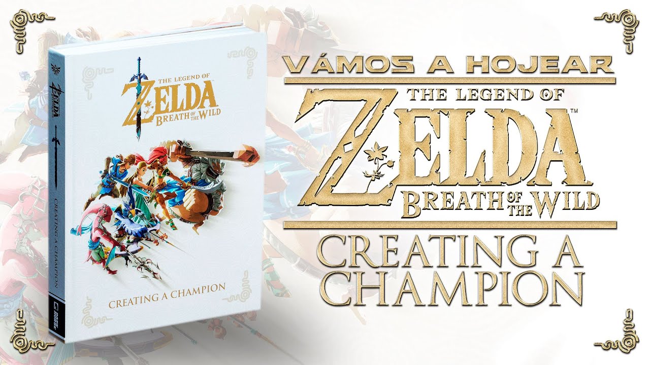 The Legend of Zelda Breath of the Wild - Creating a Champion - Artbook ...