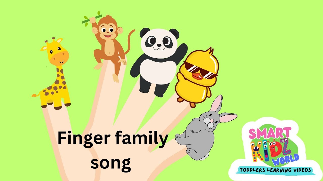 Finger family song|father finger family|baby|brother|Smart kidz world ...