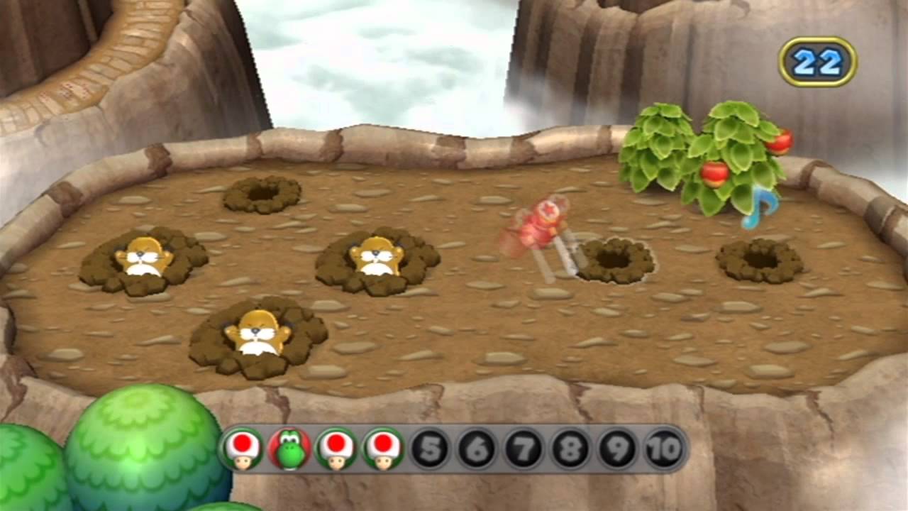 Mario Party 9 - Hole Hogs - YouTube