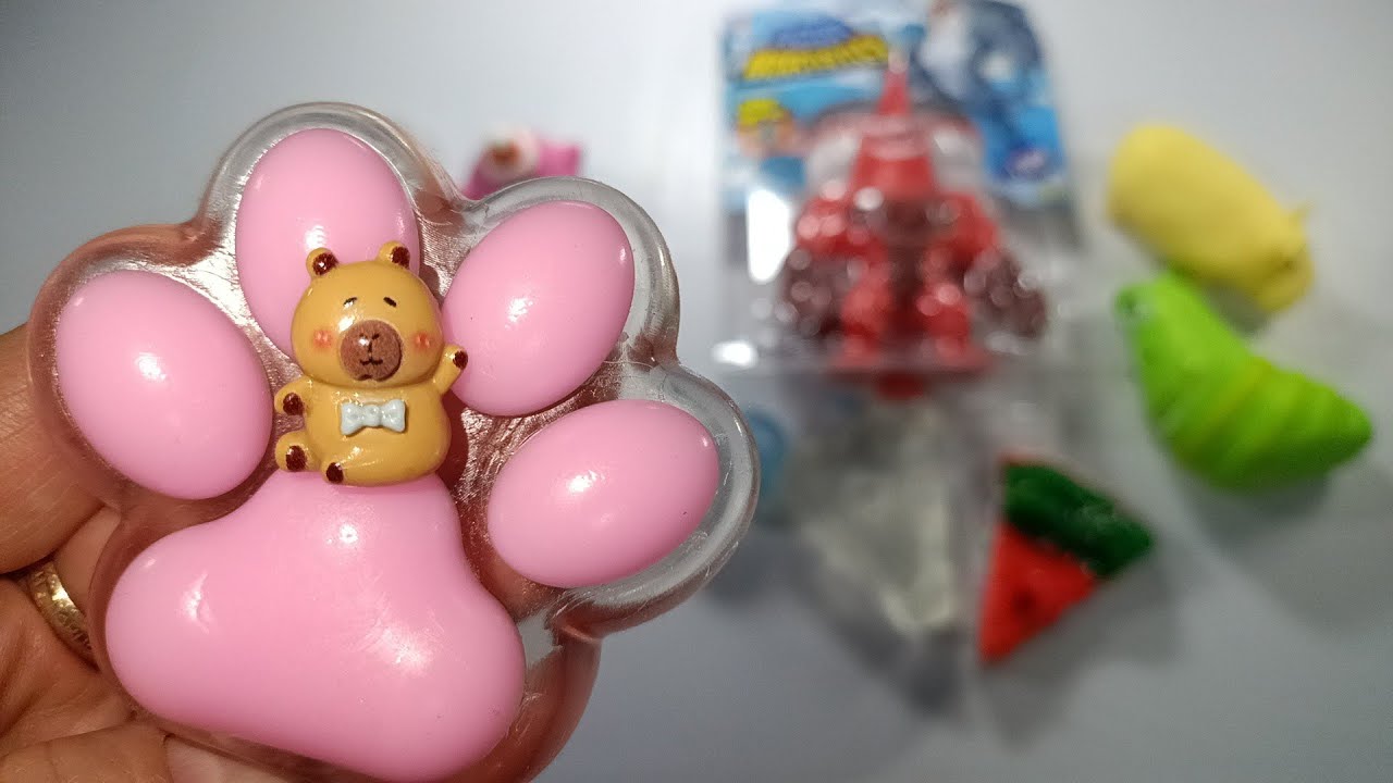 Asmr squishies🦀🍰🐛🧀new squishies asmr sounds for your SATISFACTION and ...