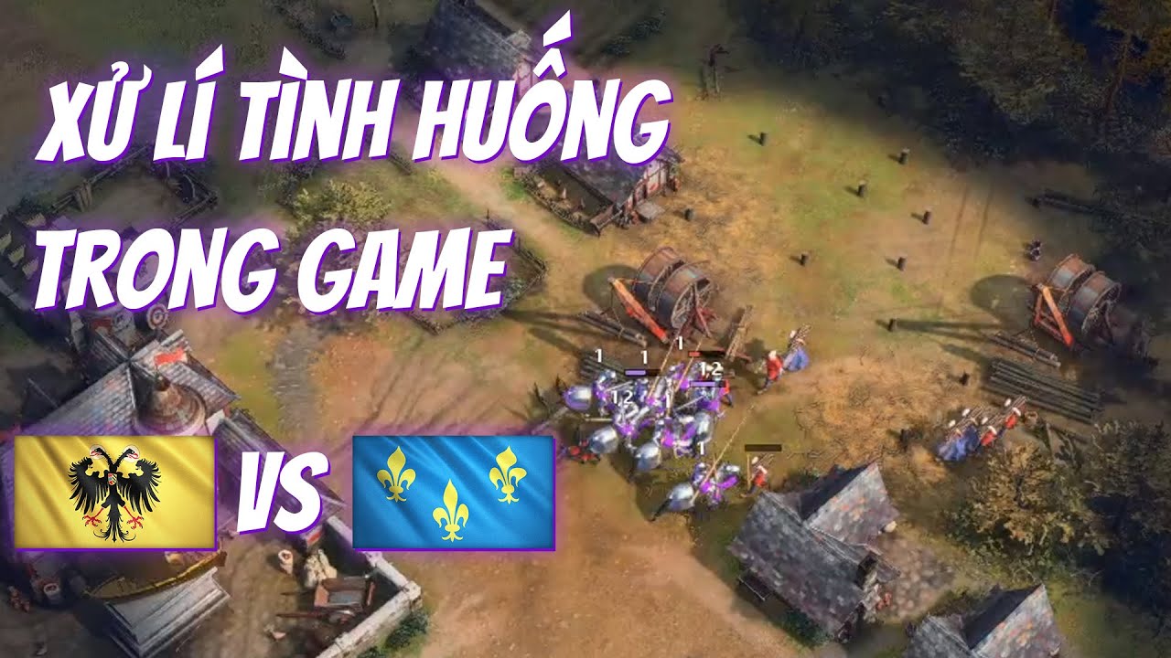 AOE 4 CHO NGƯỜI MỚI: Xử lí tình huống cơ bản trong solo rank. - YouTube