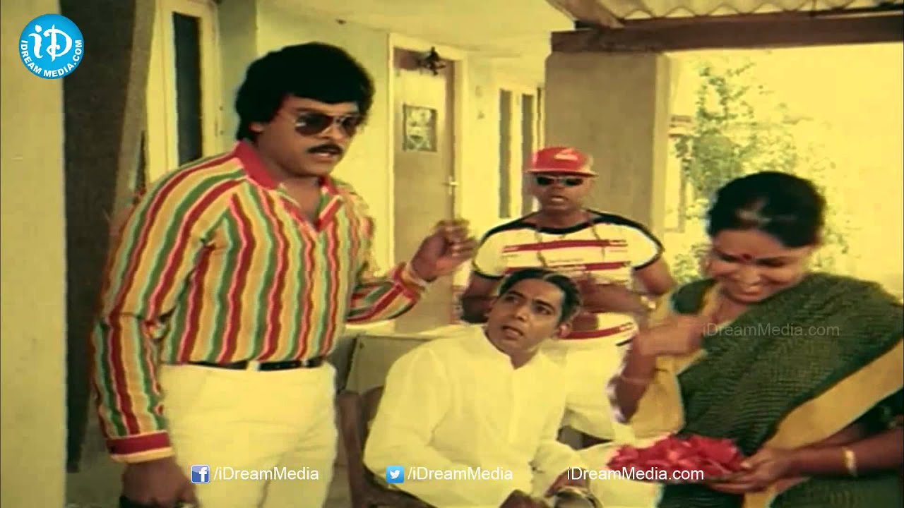 Chantabbai Movie - Sakshi Ranga Rao, Chiranjeevi, Suthivelu Best Comedy ...