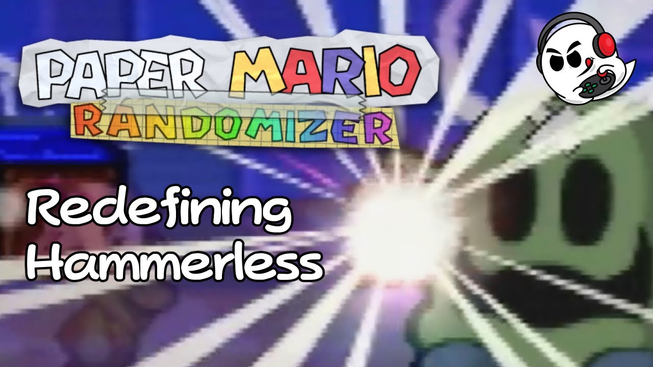 Paper Mario Randomizer: Redefining Hammerless - YouTube