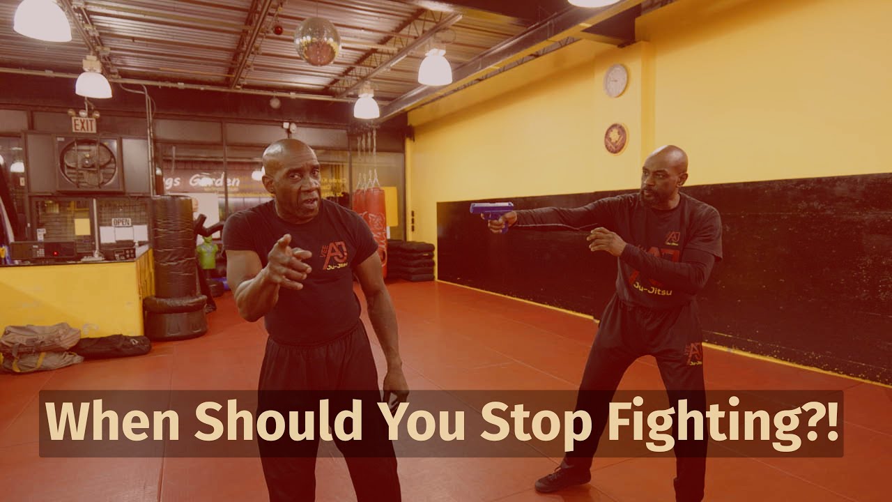 When Should You Stop Fighting - Self Defense Techniques - YouTube