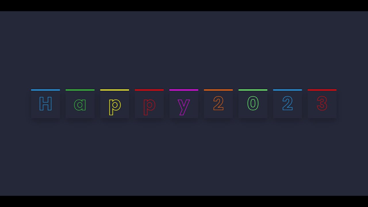 Css Text Hover Effect 2023 Animated Effect Youtube