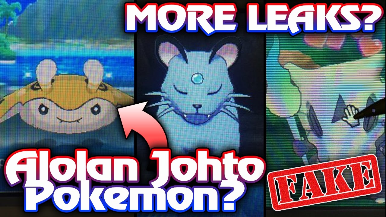 MORE SUN & MOON LEAKS? FIRST ALOLA JOHTO POKEMON? - Alolan Cubone ...
