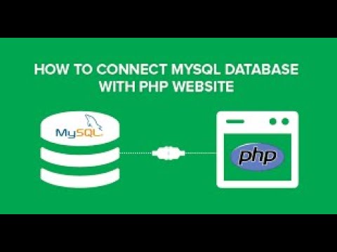 Connecting MySQL Database to PHP (Lesson#4) - YouTube