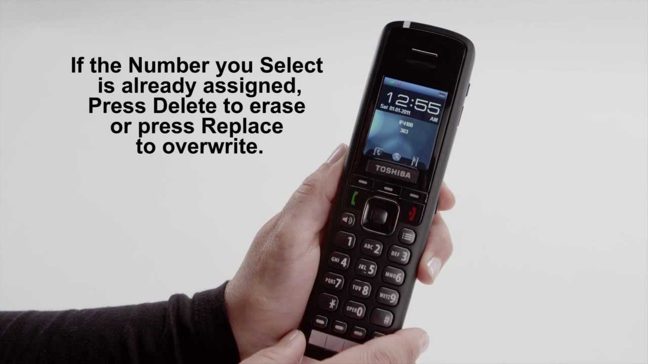 Assign a Contact to a Speed Dial Number - IP4100 - YouTube