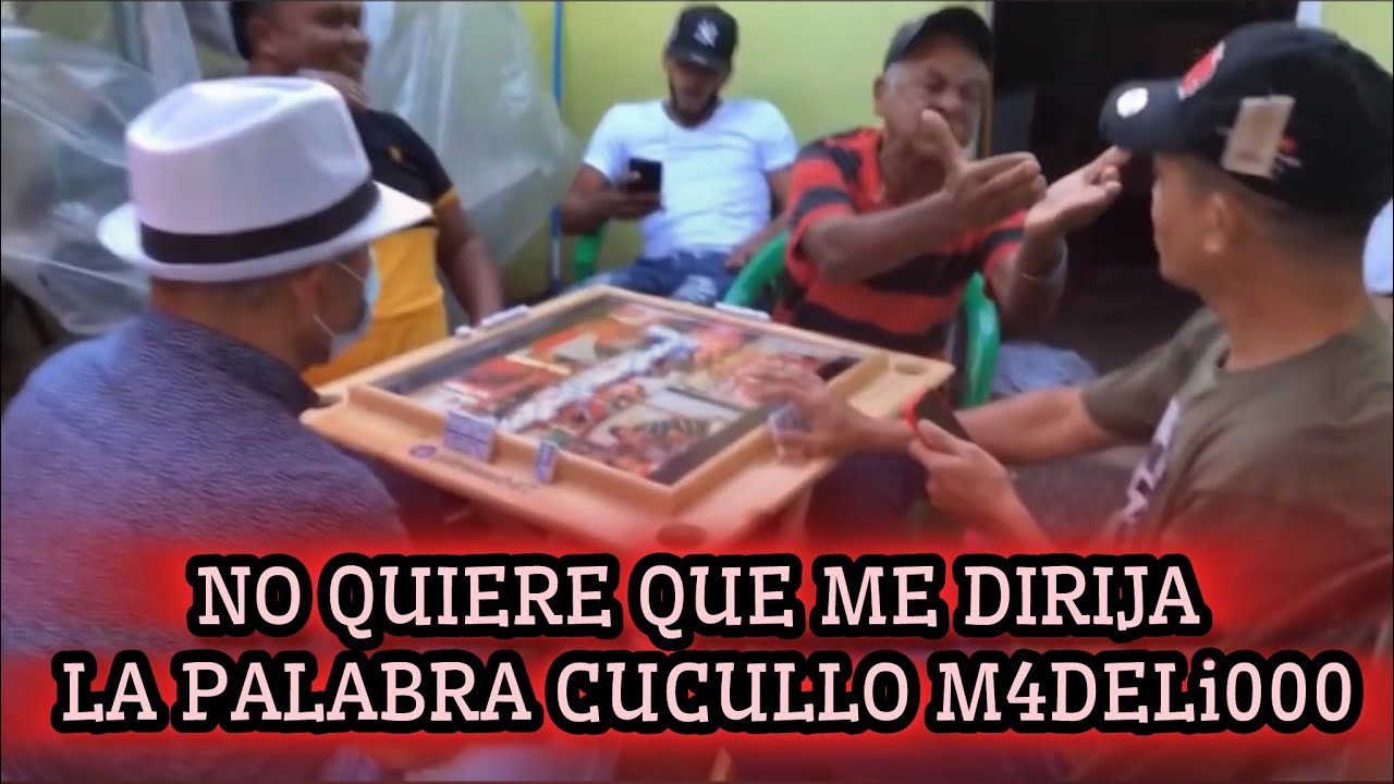 NO QUIERE QUE ME DIRIJA LA PALABRA CUCULLO M4DELi000 - YouTube