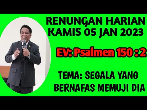 MAZMUR 150:2 SEGALA YANG BERNAFAS MEMUJI TUHAN - YouTube