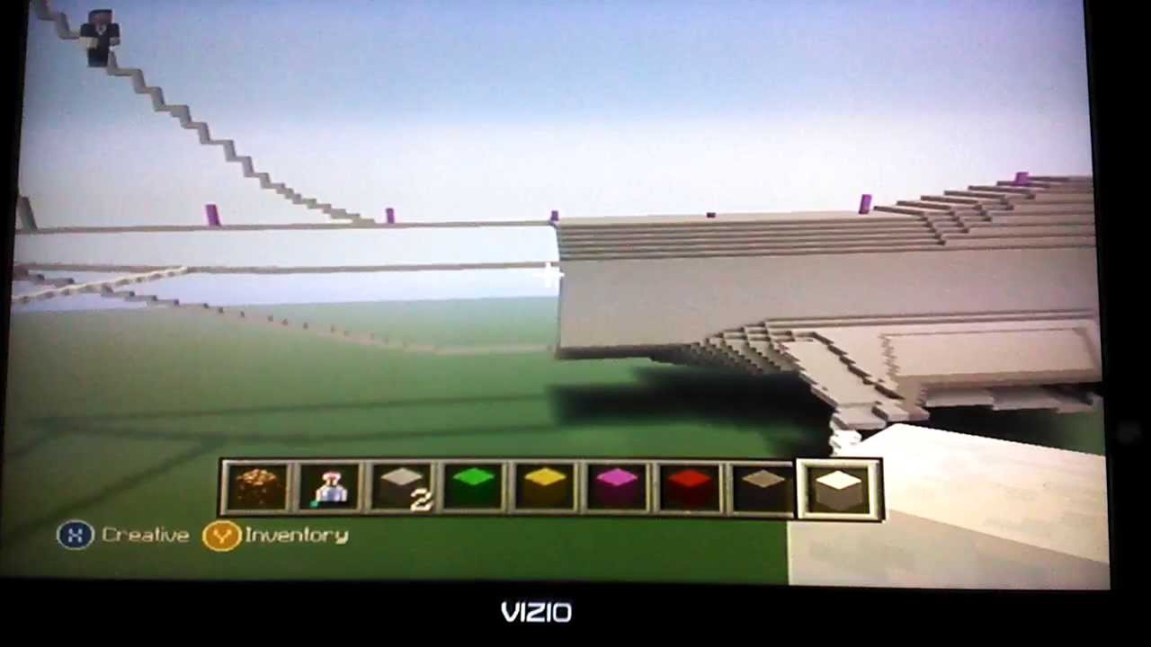 Minecraft Airplane Tutorial part 7 - Making a Boeing 747-400 - YouTube