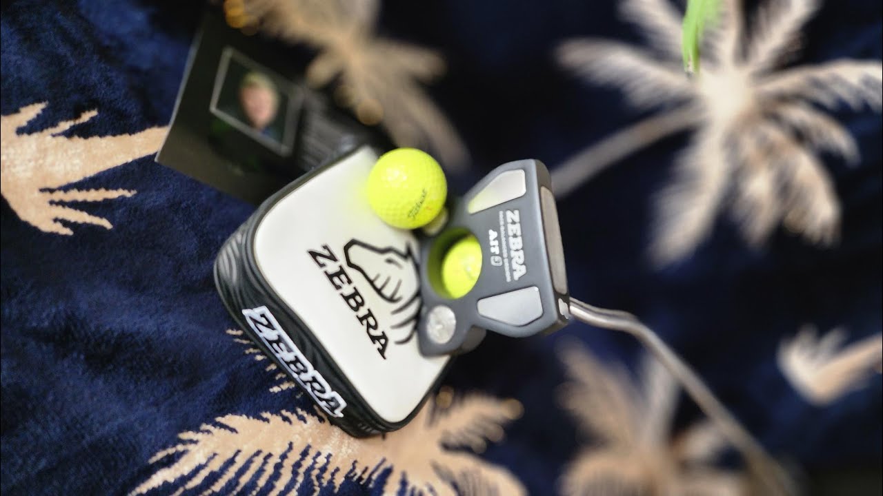 ZEBRA AIT 3 GOLF PUTTER - YouTube