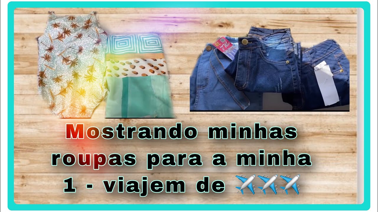 Mostrando minhas roupas que eu comprei para minha 1 - viajem de ️ - YouTube