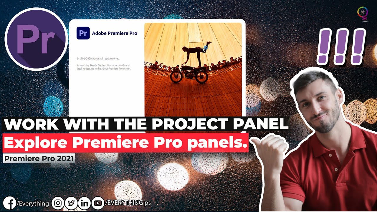 Work With The Project Panel in Premiere Pro - YouTube