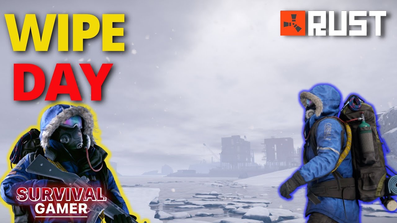 RUST VANILLA - WIPE PROGRESSION - WIPE DAY - VAMOS TENTAR DOMINAR A ...