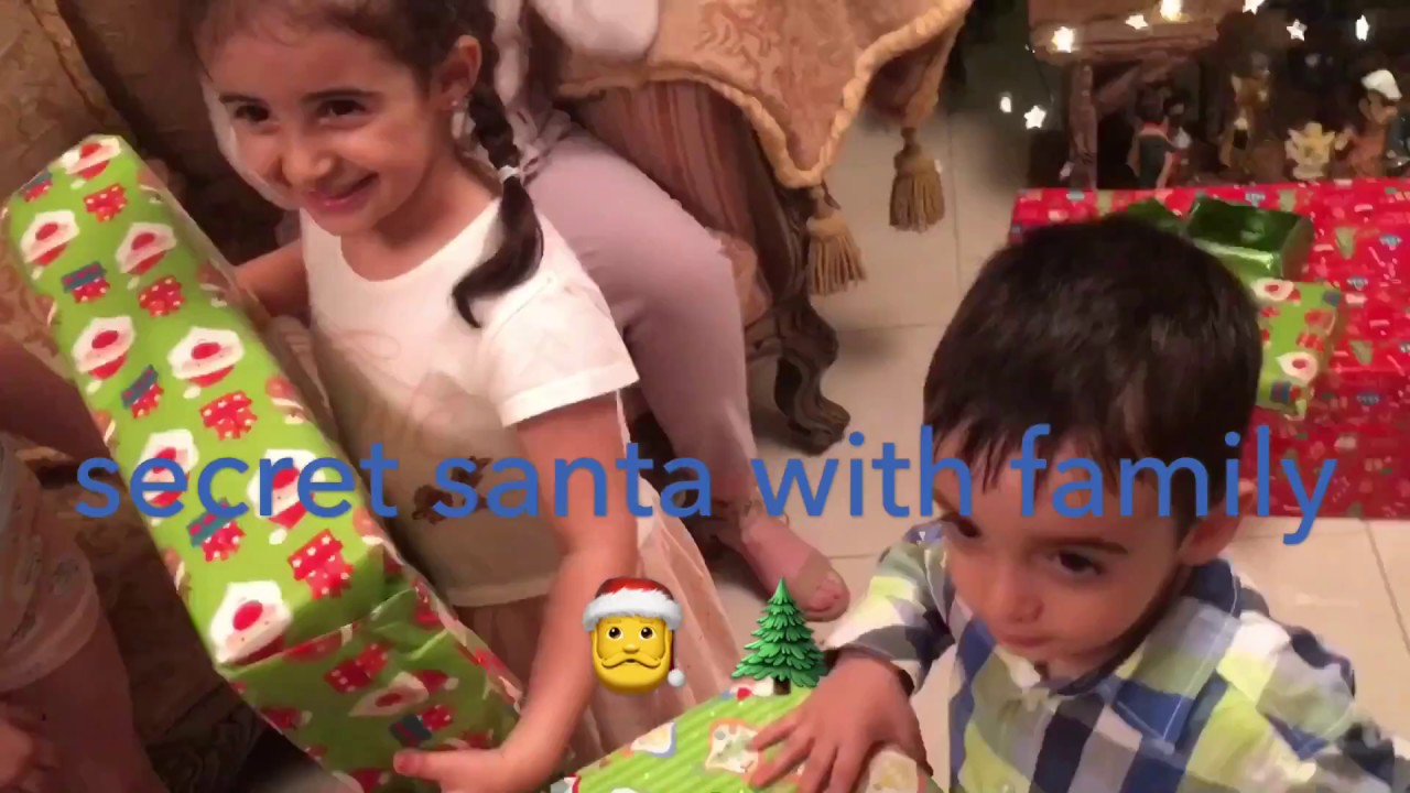 CHRISTMAS EVE SECRET SANTA KIDS HAVING LOTS OF FUN - YouTube