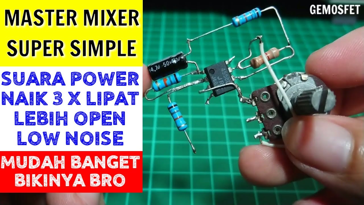 Cara Buat Master Mixer - YouTube